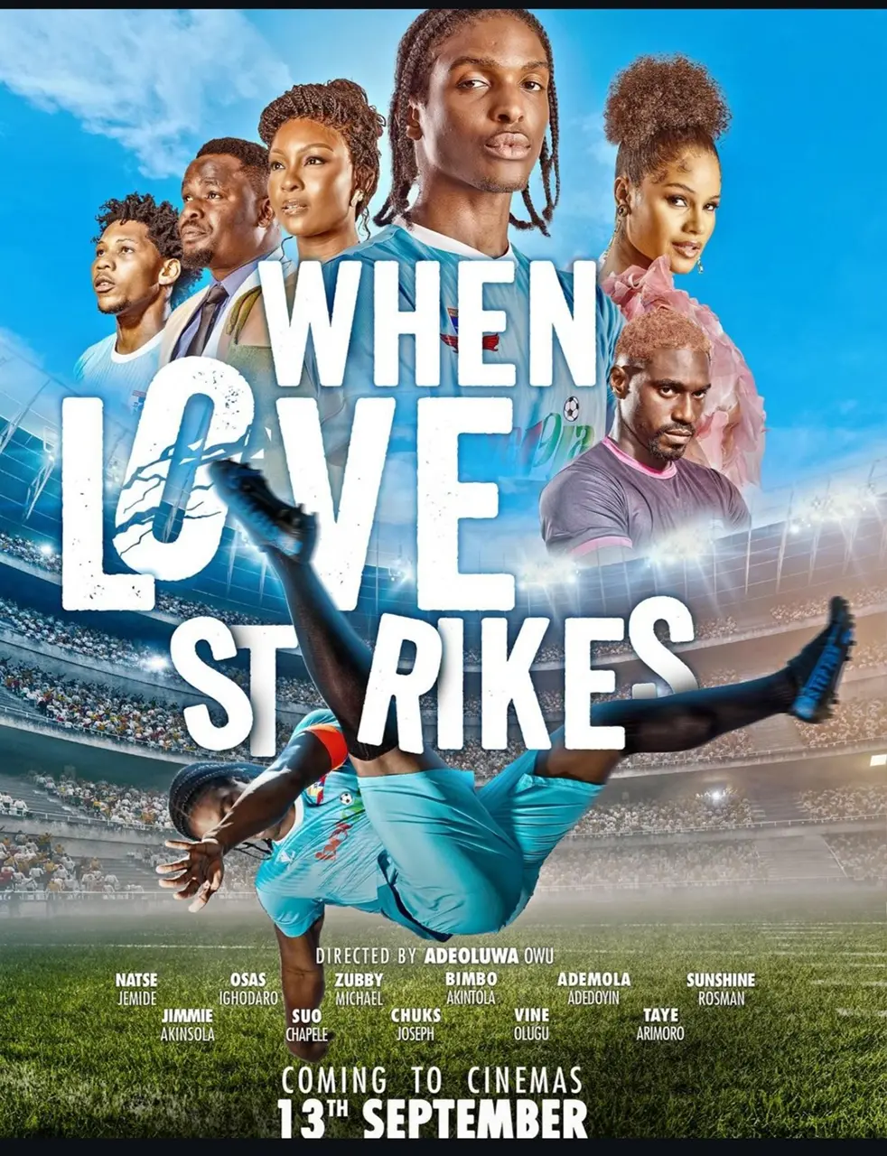 Inkblot Productions Announces Football-Themed Romance "When Love Strikes" - Nollywood Reporter