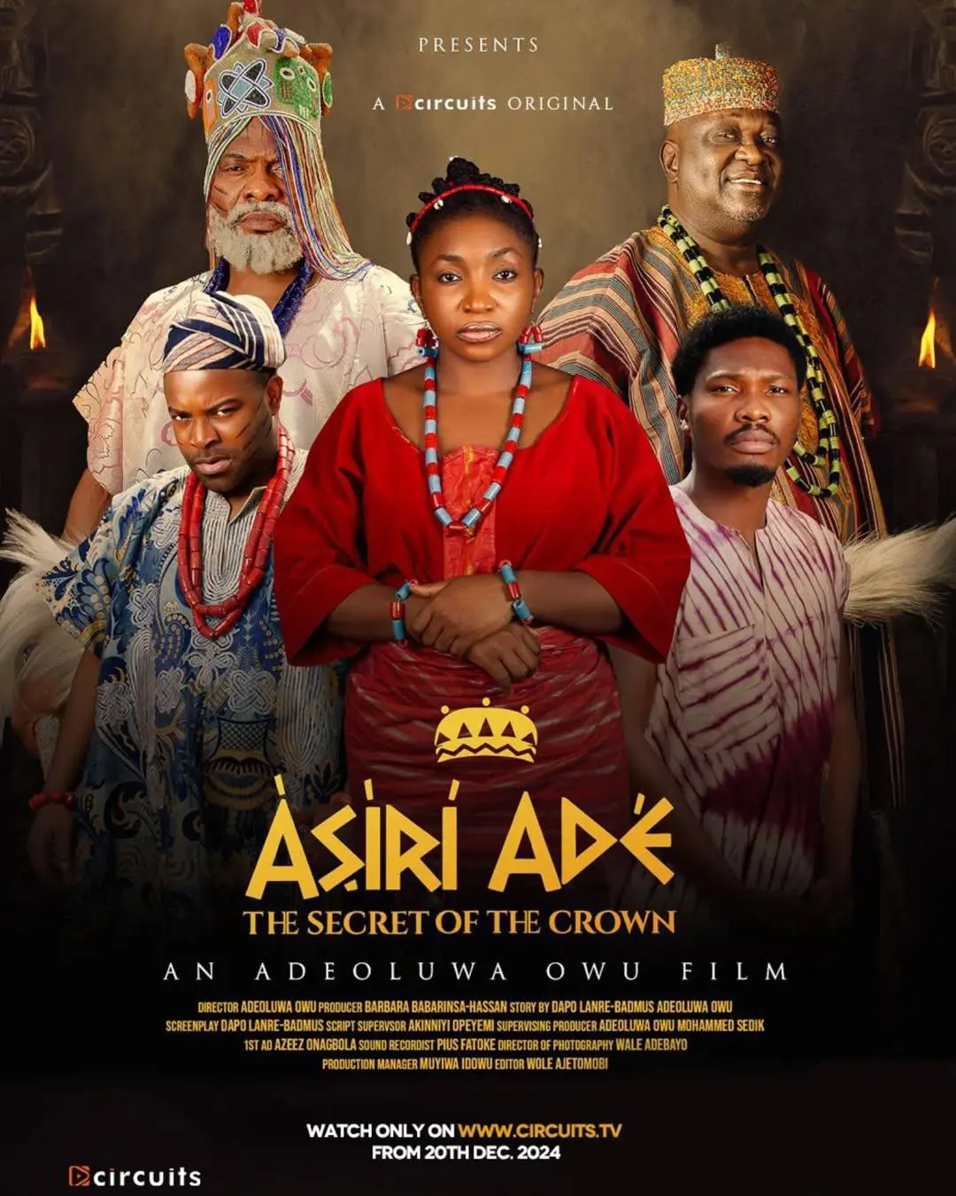 "Asiri Ade" to Debut on Circuits Virtual Cinema This December - Nollywood Reporter