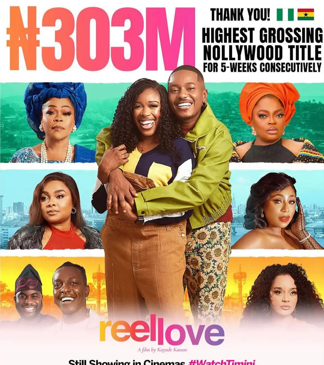 Nollywood Rom-com “Reel Love” leads Box Office weekend titles, hits over 300 million - Nollywood ...
